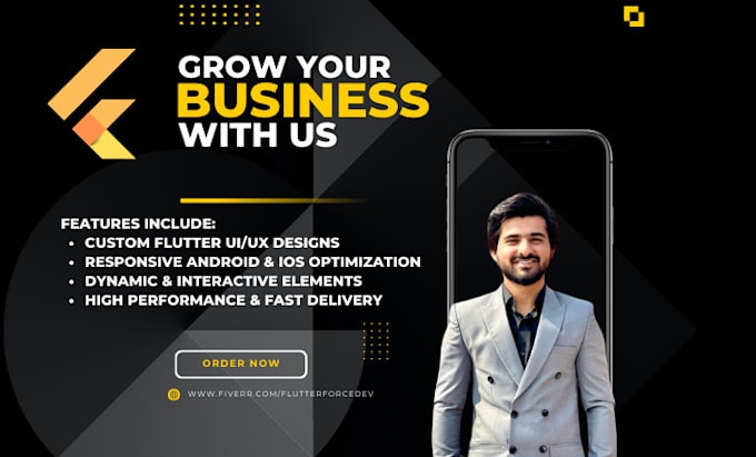 Develop professional android flutter, high performance mobile app by Benjamin_shen | Fiverr