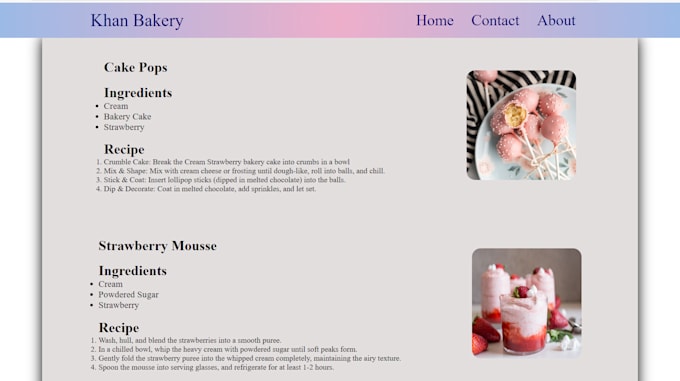 Create website using html and css by Imamaaa_ | Fiverr
