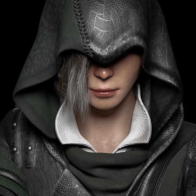 Turn 2d photo to 3d realistic game character,pbr texture,3d nsfw human ...