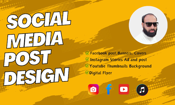 Creat flyer and facebook post by Samikhan742 | Fiverr