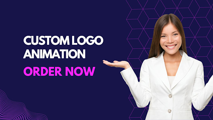 Custom 3d animated logo intro video youtube podcast business branding ...