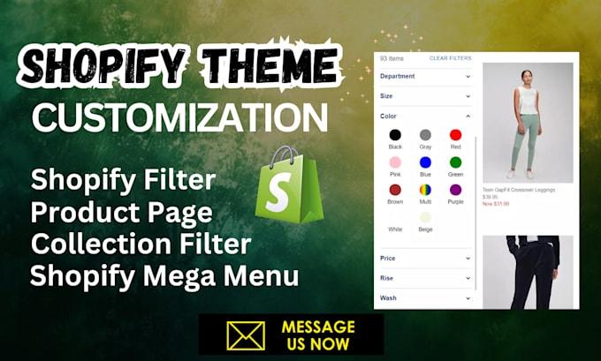Create fix your shopify store filter mega menu and collection filter by Miraclous_ecom | Fiverr