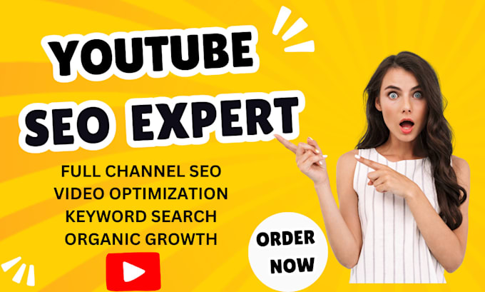 Be your youtube seo expert and help rank top 5 by Taiyebaakhter01 | Fiverr