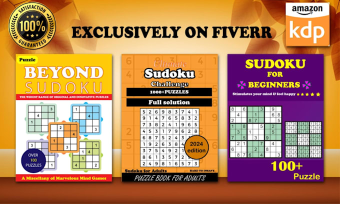 Create custom sudoku puzzles for all skill levels by Sumaiya1492 | Fiverr
