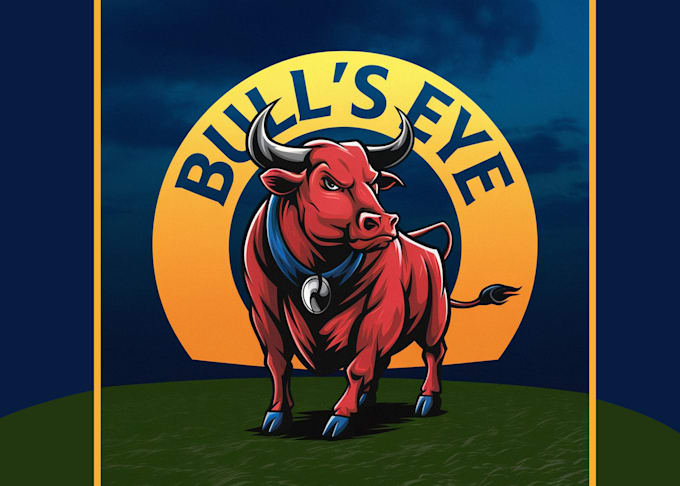 Creative and professional custom bull logo for your brand by Alen_leion ...
