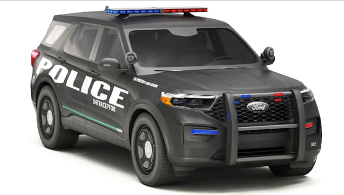Craft 3d custom fivem cars, animation,realistic 3d police car, game in ...
