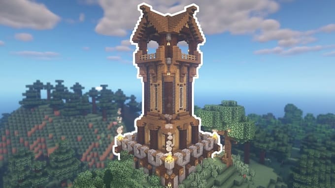 Build your minecraft map, castle, villages, base, hubs, spawns by ...
