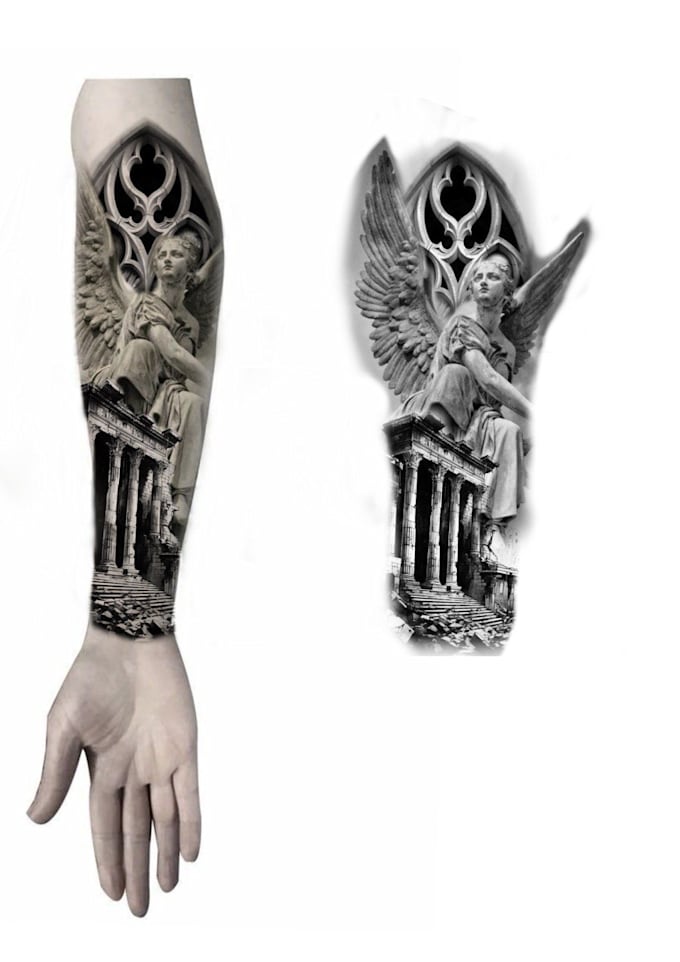 Creative design for sleeve tattoo by Saeid1993 | Fiverr