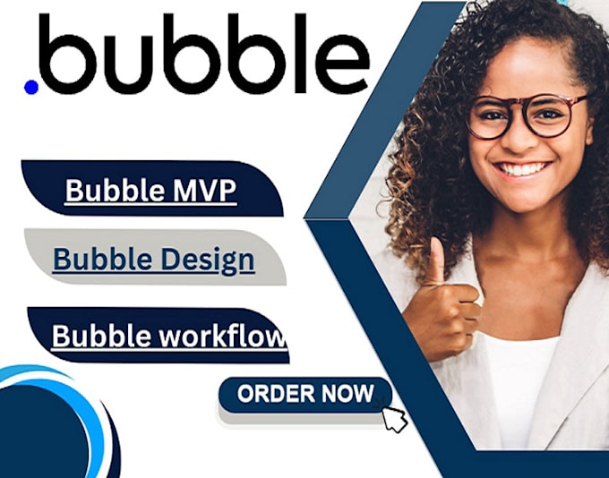 Do bubble app, bubble website,api integration,saas mvp,unbounce,crm app,ai chat by Absuffy | Fiverr