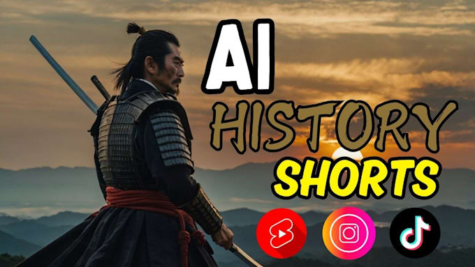 Create ai history shorts for youtube and tiktok and reels by Oshan0721 | Fiverr