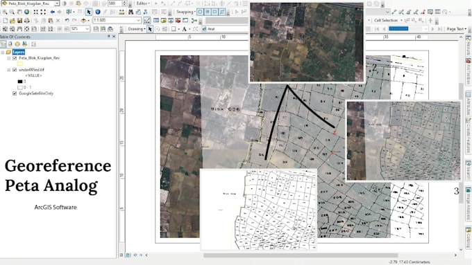 Georeferencing analog map arcgis by Saryong | Fiverr