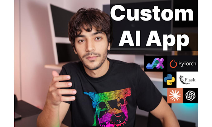 Build ai app with openai or a custom ai model by Salics | Fiverr