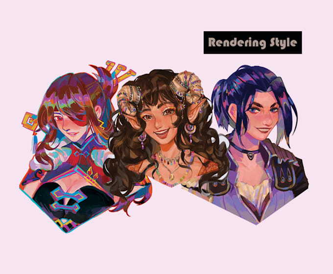 Draw dnd character and scenes by Dghern | Fiverr