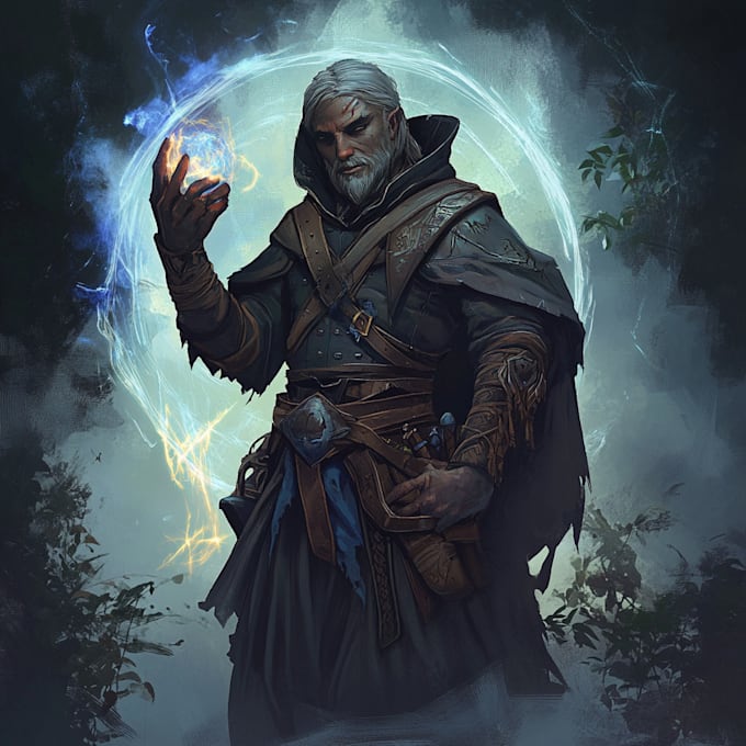 Draw unique dnd character art dnd character by Handolas | Fiverr