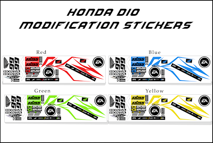 Design vehicle decals and stickers by Ruwanstudio | Fiverr