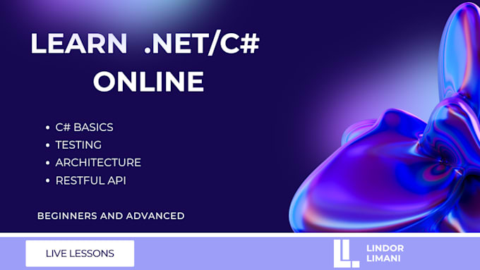 Teach you c sharp programming, for beginners to advanced by Lindorprog | Fiverr