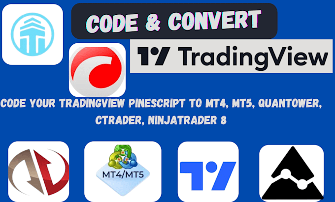 Code Tradingview Pinescript To Mt5 Mt4 Quantower Ctrader Ninjatrader 8 By Nestograyson
