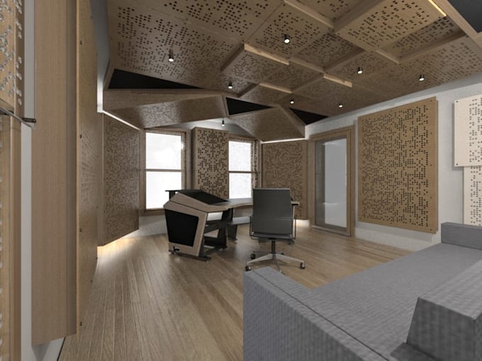Design your home studio acoustics by Bcansinozcan | Fiverr