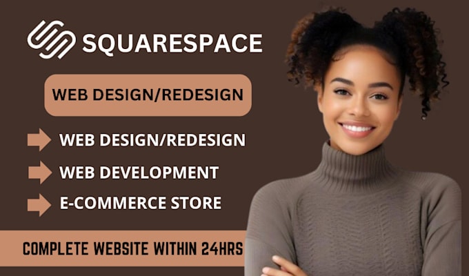 Design responsive squarespace website design squarespace website redesign by Aaron_smi12 | Fiverr