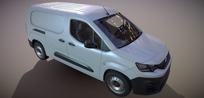 Build 3d bus model, school bus,mini bus design, wrap van model, unity ...