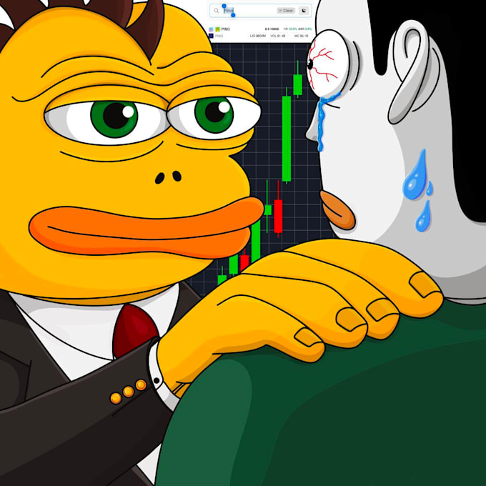 Bucketie funny meme 2d meme art meme video meme coin animation animated ...