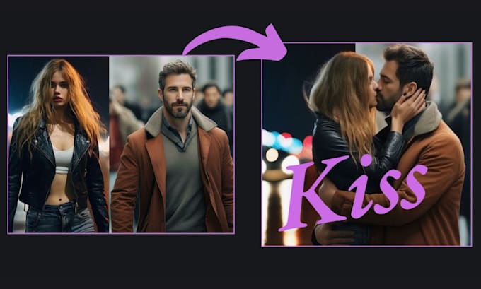 Create hug, kiss, dance, fight videos using ai by Ghayurpk | Fiverr