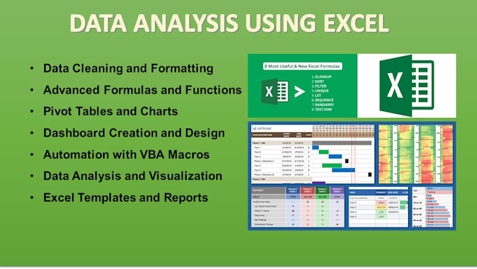 Do professional excel data analysis by Mudassarriaz10 | Fiverr