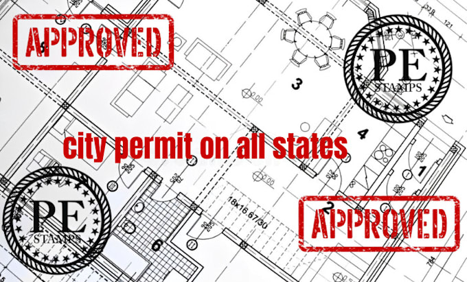Do structural engineer, pe stamp for usa city permit approval by Lisaella7 | Fiverr