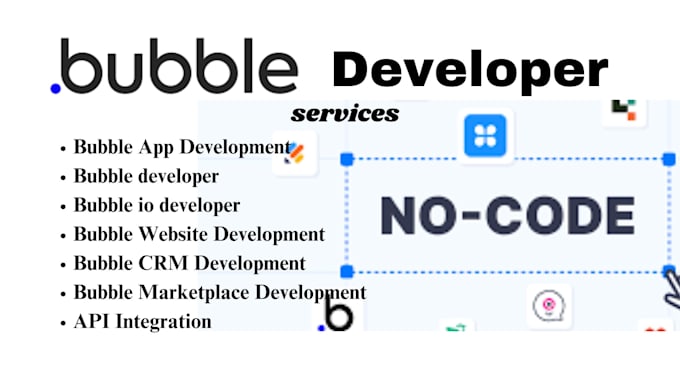 Bubble developer, bubbleio, bubble web app, bubble crm, app, api integration by Juanisaa | Fiverr