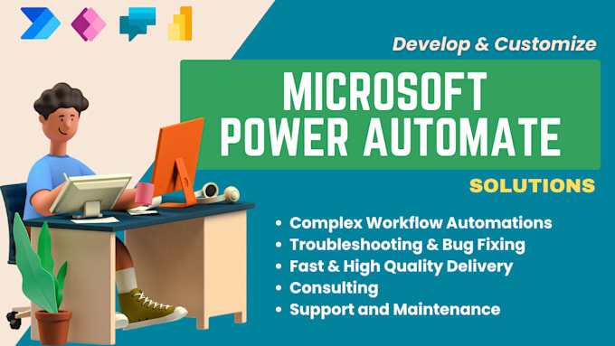 Use power automate, sharepoint and other power apps to automate by Pasanwls | Fiverr