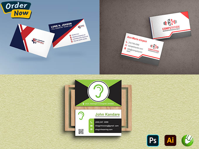 Provide professional business card design services by Mayacreativity ...