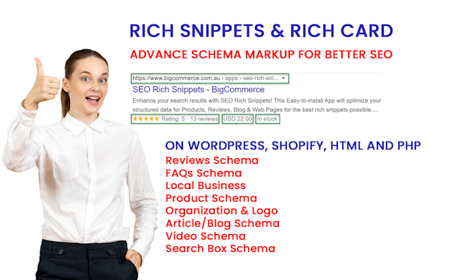 Implement schema markup for your website by Javed_alkhan | Fiverr
