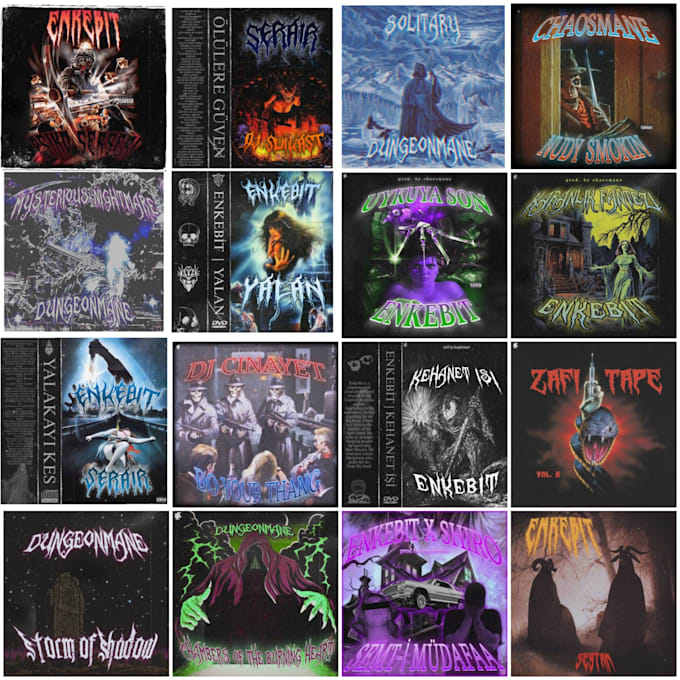 Make cover art for your rap, phonk and metal songs by Winchester187 ...