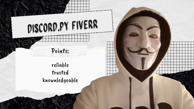 Create custom discord bots using python by Sssscripties | Fiverr