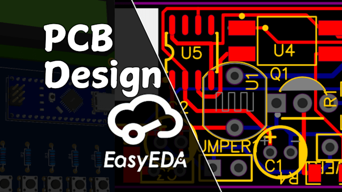 Make pcb design pcb layout on easyeda by Emon_mazhar | Fiverr
