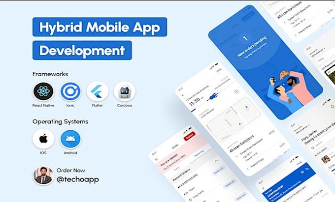 Do mobile app development ios app cross platform app react native app bug fixing by Haz_williams ...