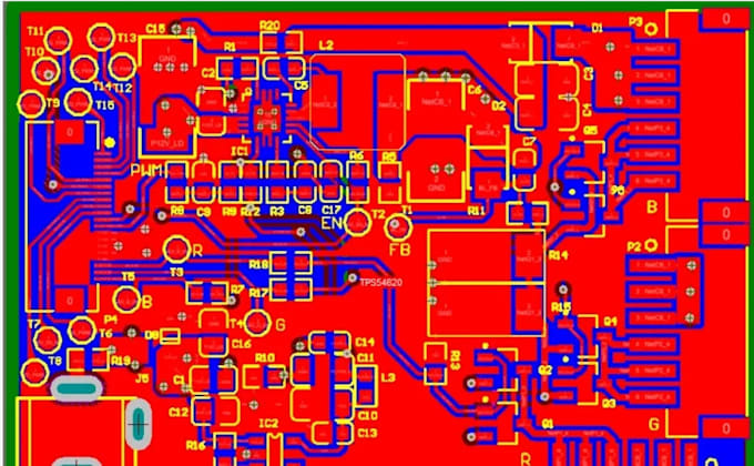 Design schematics and pcb layout,board and gerber file in proteus and ...