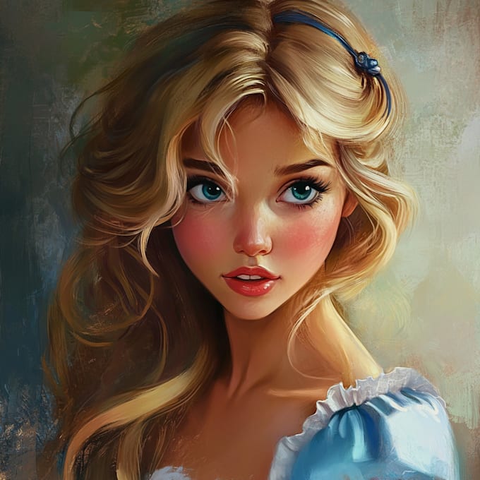 Draw cartoon character portrait in disney style by Elisalderbaum | Fiverr