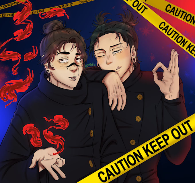 Illustrate character designs in any style by Denimizu | Fiverr