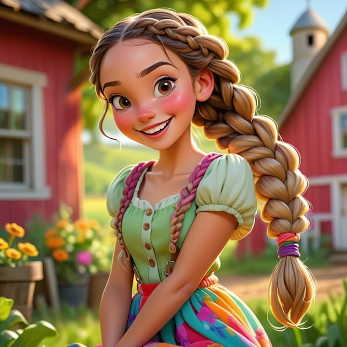 Design pixar style cartoon character, ai art by Aipan1 | Fiverr