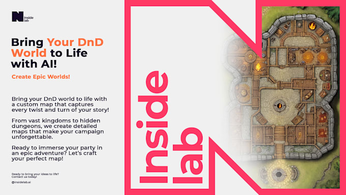 Design custom dnd maps, epic campaigns and immersive adventures by Ai ...