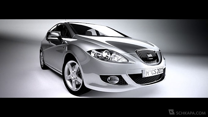 Do 3d car animation 3d commercial video with realistic car renders by ...