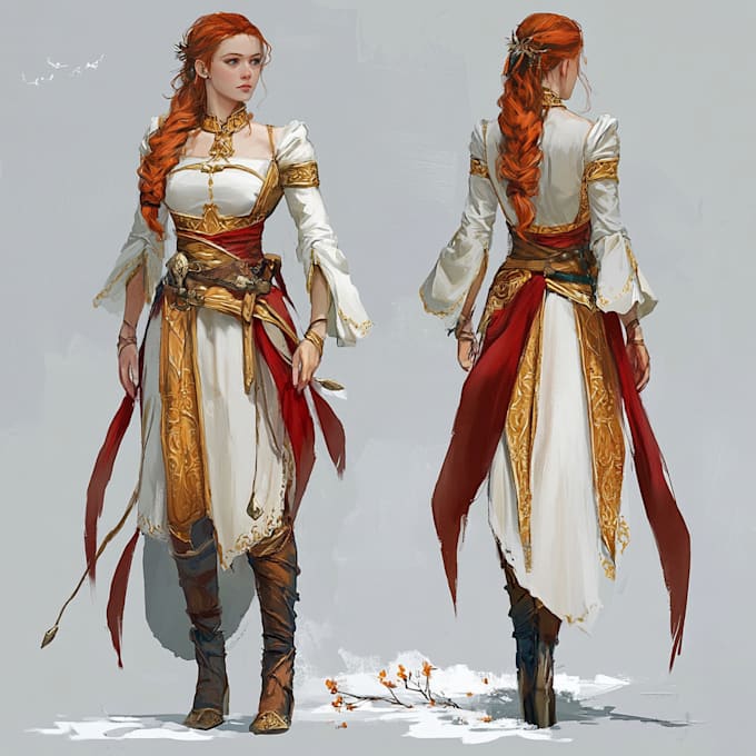 Create a unique fantasy character art by Xeesed | Fiverr
