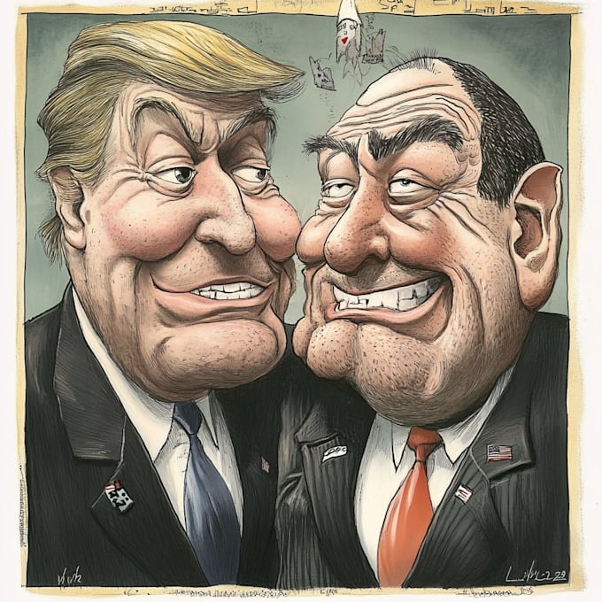 Draw your political or editorial cartoon by Elsabestrydom8 | Fiverr