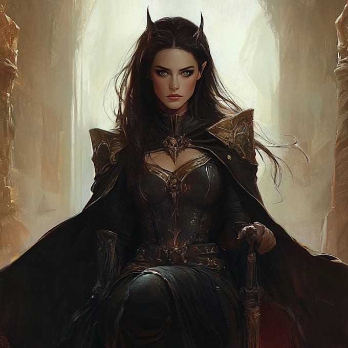 Create unique fantasy character art inspired by your novel by ...