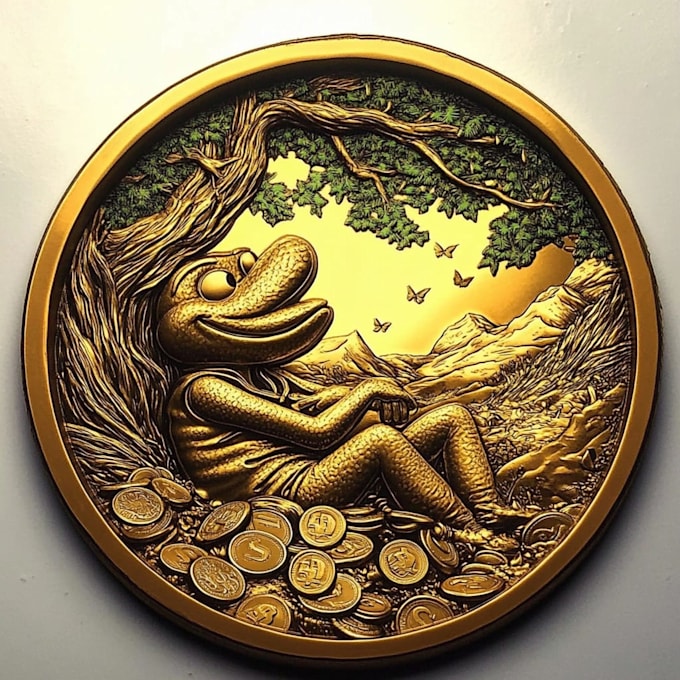 Create cool and funny meme coin art by Louhertzog6 | Fiverr