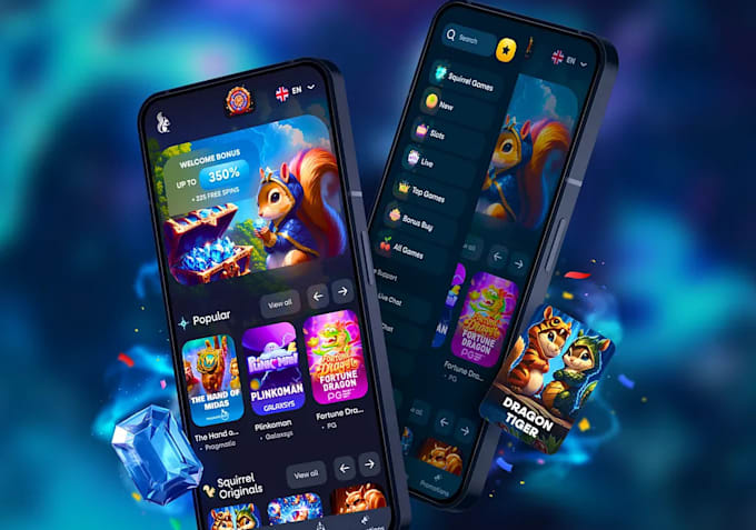 Create 2d mobile game ui ux in figma for unity or android by ...