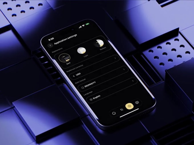 Mobile ui animation saas animation app promo video, ui ux animation ui ...