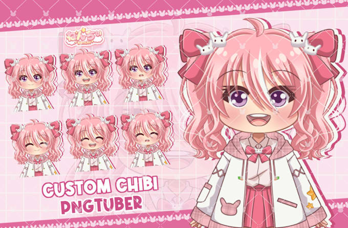 Design a custom pngtuber character model for streaming by Nenchii_art ...