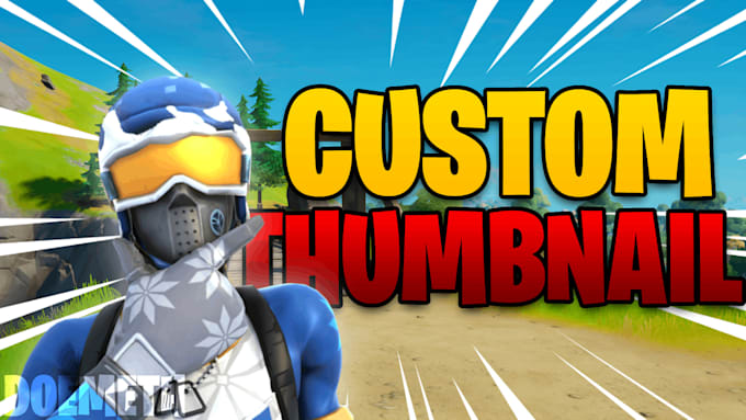 Make a fortnite gfx thumbnail by Leoleon611 | Fiverr